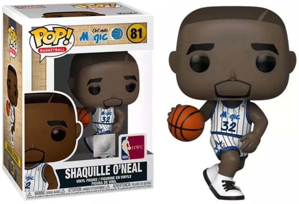 Funko pop! nba legends sportsshaquille o'neal magic home