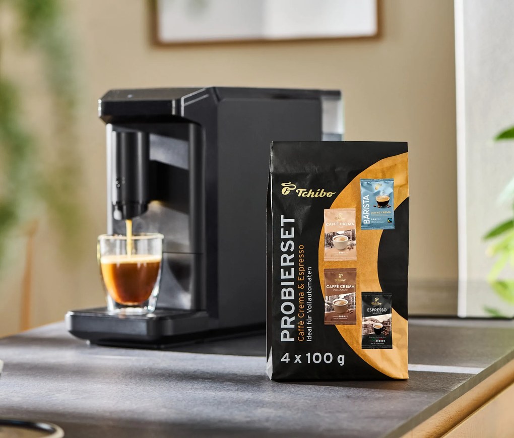 Tchibo - Plnoautomatický kávovar »Esperto mini« - barva: schwarz