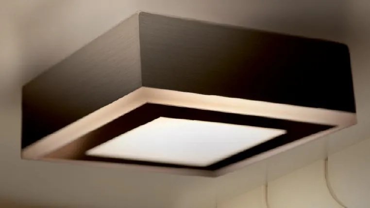 LUX 20062.00 Stropní / nástěnné svítidlo Aura UP 62 nerez 1x55W 220V - LUXLIGHTING