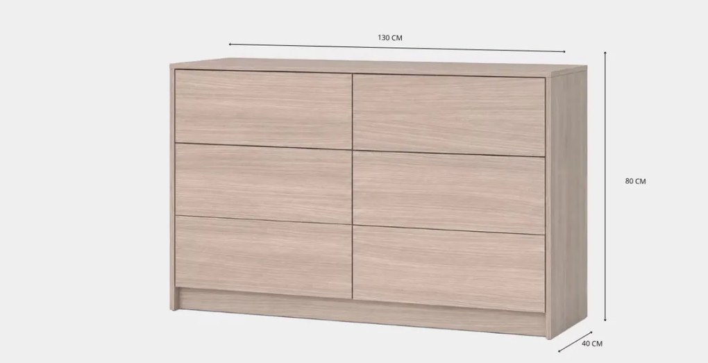 Stolar Komoda Montana Barva: Dub barista