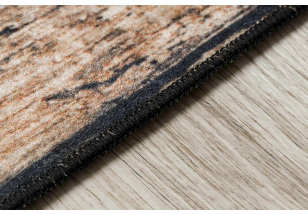 Kusový koberec Koření hnědý atyp 80x200cm
