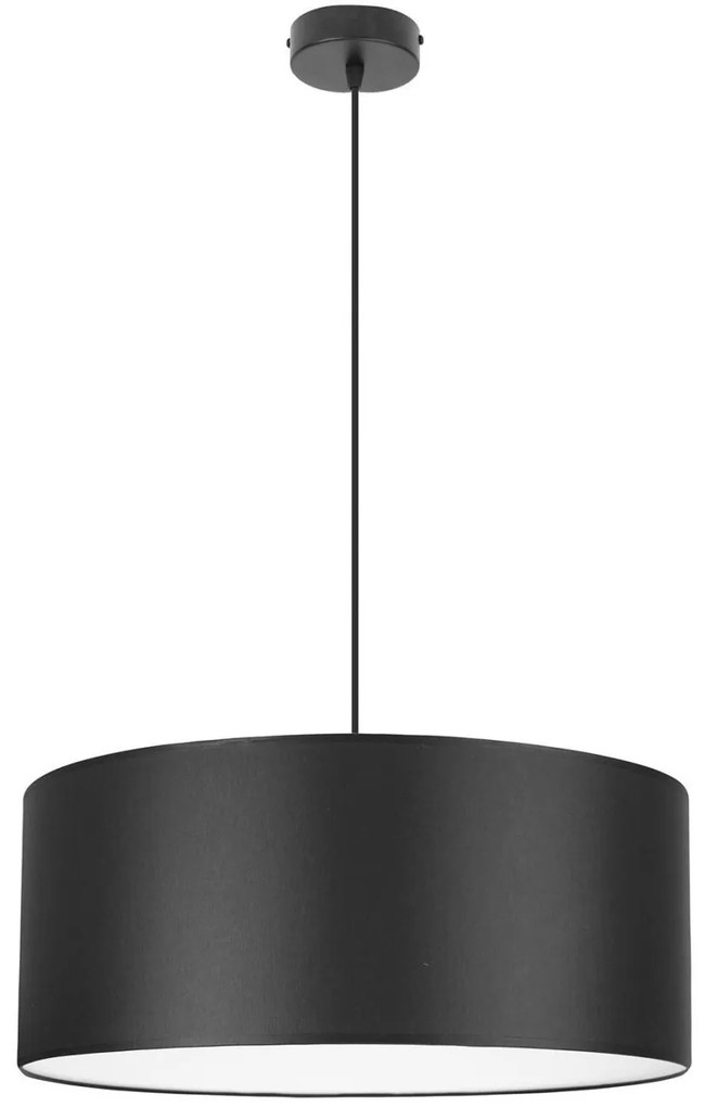 Závěsné svítidlo Shade, 1x textilní stínítko (výběr ze 4 barev), (výběr ze 3 barev konstrukce), (fi 50cm), w