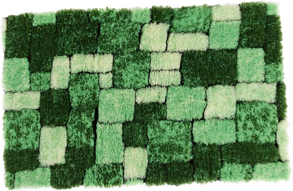 Předložka Mozaika, zelená Barva: Zelená, Velikost: 50x80cm