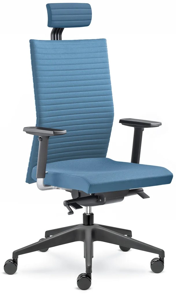 LD seating Element 430-SYS - Kancelářská židle  - modrá/modrá