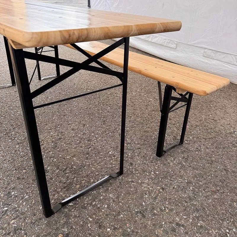 Pivní set 220x50 PROFI (Kvalitní, odolné a bytelné pivní sety s vysokou nosností ve velikosti 220x50x25cm s tloušťkou desky 3cm)