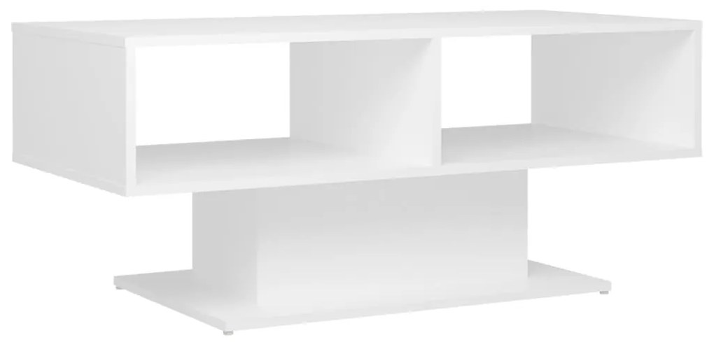 vidaXL Konferenční stolek bílý 103,5 x 50 x 44,5 cm dřevotříska