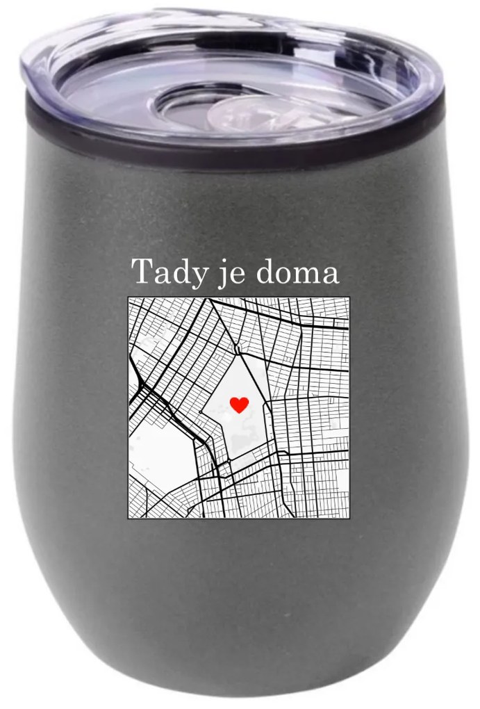 Personalizovaný termohrnek "bowl" s mapou