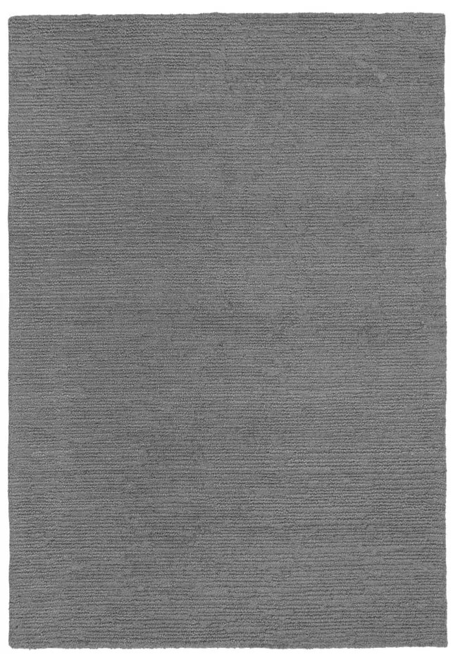 Šedý ručně tkaný vlněný koberec 120x170 cm Harris Boucle – Flair Rugs