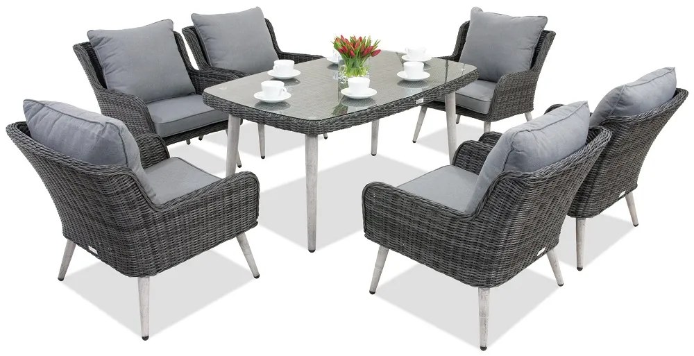 Zahradní nábytek Bilbao Premium 6 Garden Point antracitový