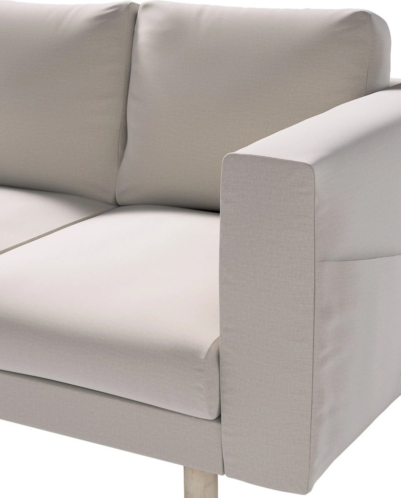 Potah na pohovku IKEA Norsborg 3-místná barva béžová látka sametová