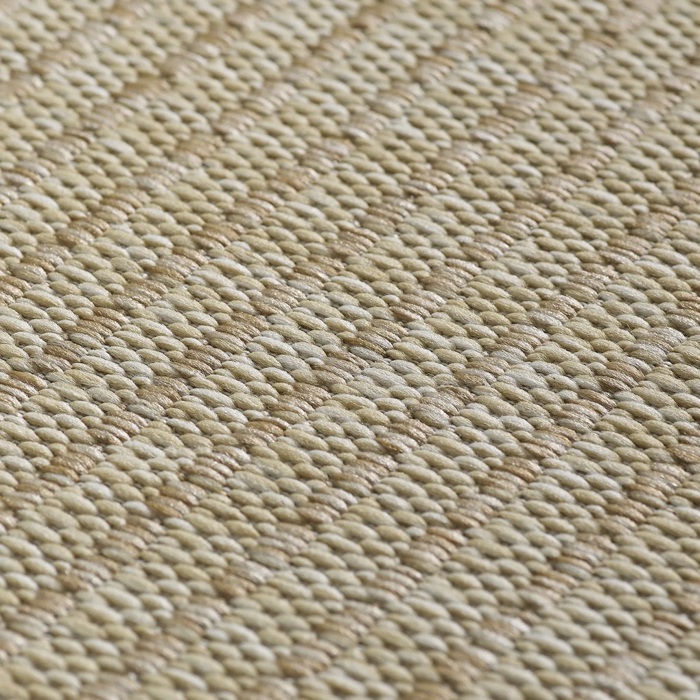 AKCIA: 120x120 (průměr) kruh cm Kusový koberec Giza 1410 Beige kruh, béžová, chodba / predsieň, Ayyildiz