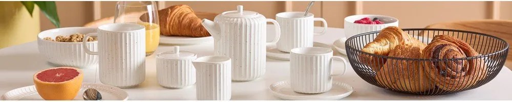 Bílý podšálek ø 14,5 cm Ora Gloss – Salt&amp;Pepper