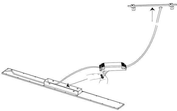 Eglo 33589 - LED RGBW Stmívatelný panel SALOBRENA-C LED/34W/230V + DO
