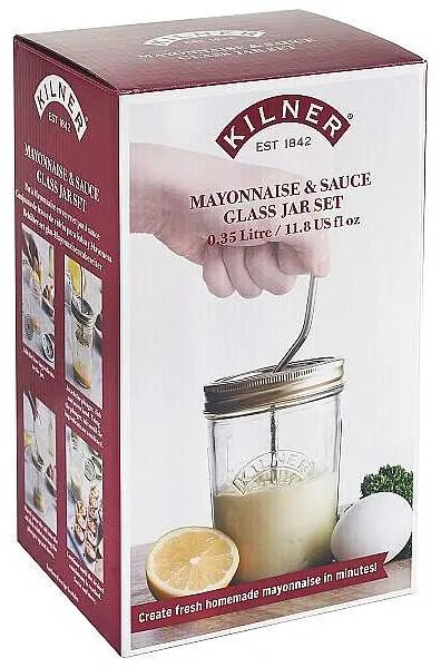 Kilner Dóza na výrobu domácí majonézy 0,35 l