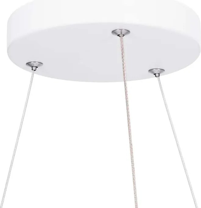 LED stropní světlo s dálkovým ovládáním Estela Low UGR - průměr 60 cm, bílá