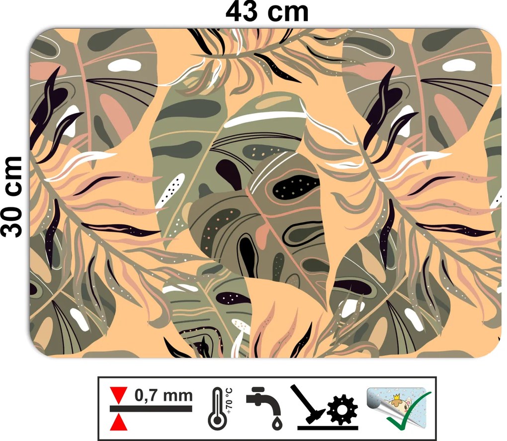 PokojovaDekorace.cz, Prostírání - 760, Kytky, 43x30cm