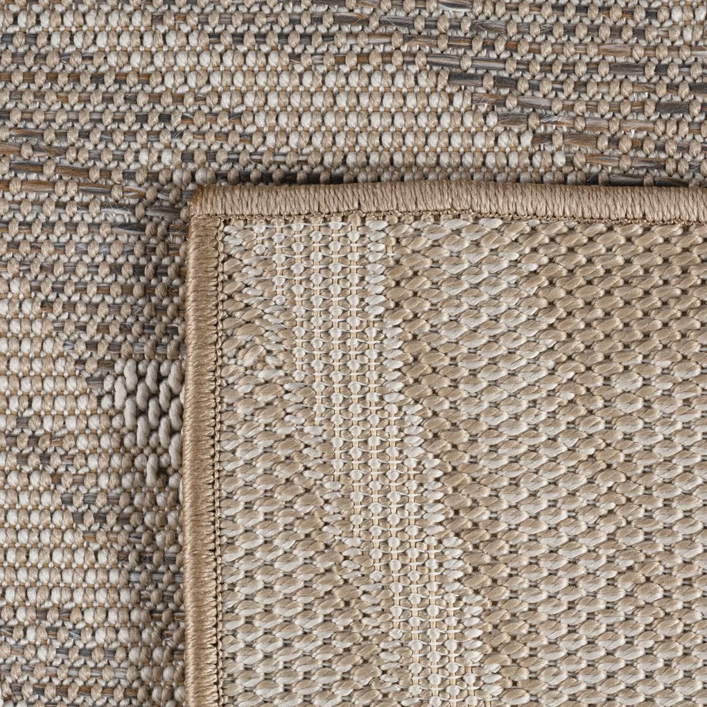 Ayyildiz, Kusový koberec Desert 1302 beige - na ven i na doma, 140x200, béžová, chodba / předsíň