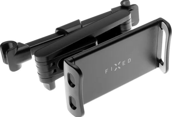 FIXED Tab Passenger 2 s uchycením do opěrky hlavy a nastavitelným ramenem černý FIXTAB-PAS2-BK Černá