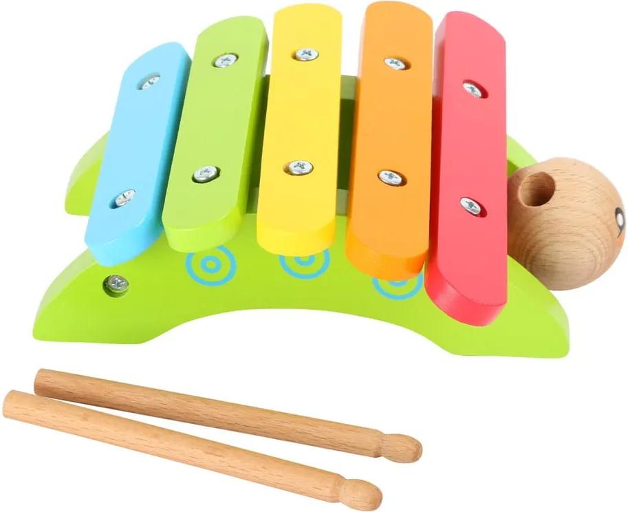 Dřevěný xylofon Legler Snail
