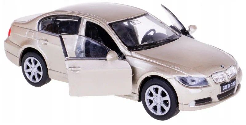 008805 Kovový model auta - Nex 1:34 - BMW 330i Zlatá