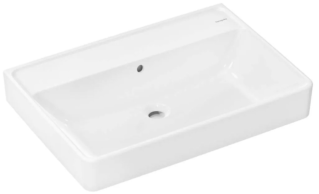 Hansgrohe Xanuia Q - Umyvadlo 70x48 cm, s přepadem, bez otvoru pro baterii, SmartClean, bílá 61133450