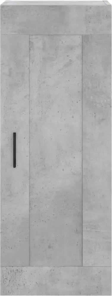 Skříň highboard betonově šedá 34,5x34x180 cm kompozitní dřevo 3200341