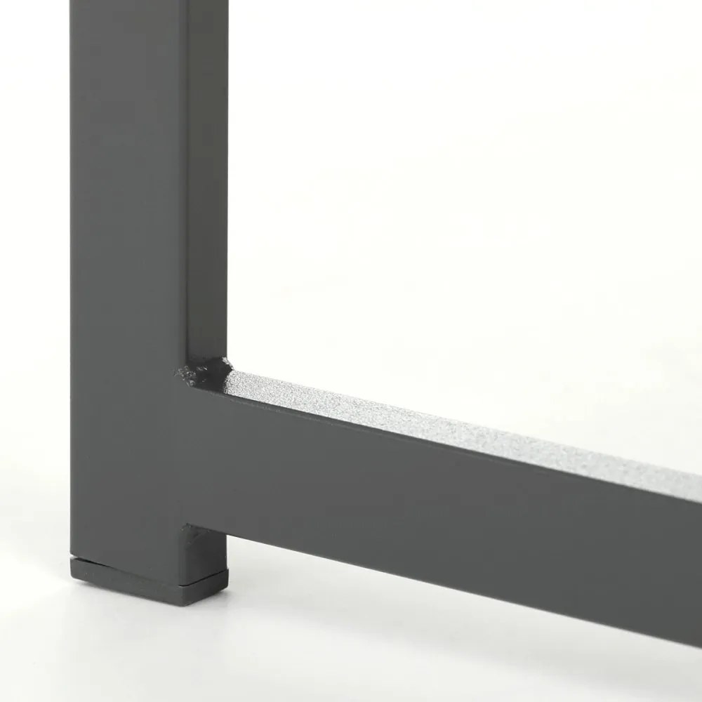 Zahradní sestava AZS-S1212 GREY, síťovina, šedá (108 x 68) cm