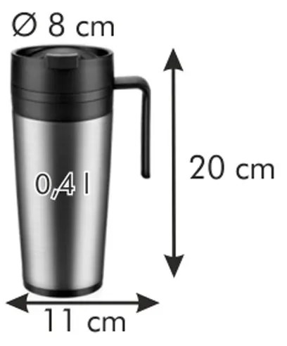 TESCOMA Termohrnek CONSTANT 0,4 l, nerez