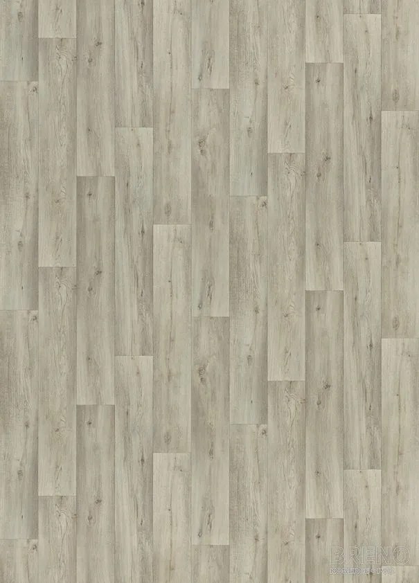 Breno PVC AMBIENT Silk Oak 916L – šedé dřevo, šíře 400 cm