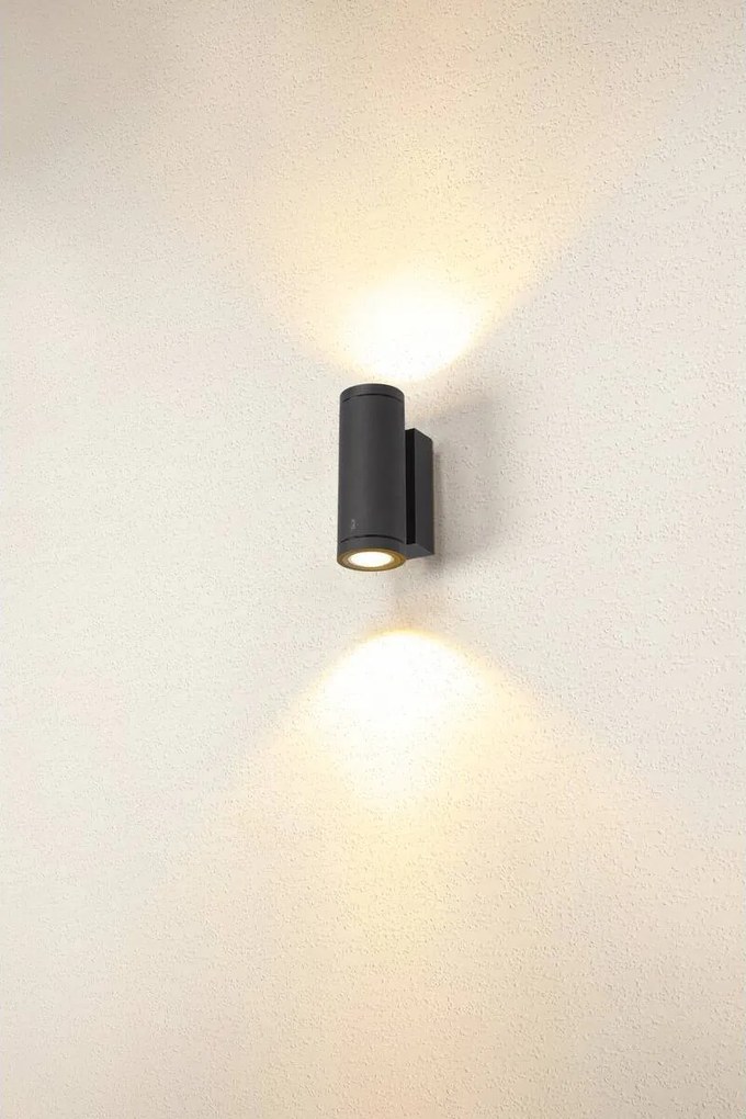 LA 1003424 ENOLA ROUND UP/DOWN S Outdoor, nástěnné LED svítidlo, antracitové - BIG WHITE (SLV)