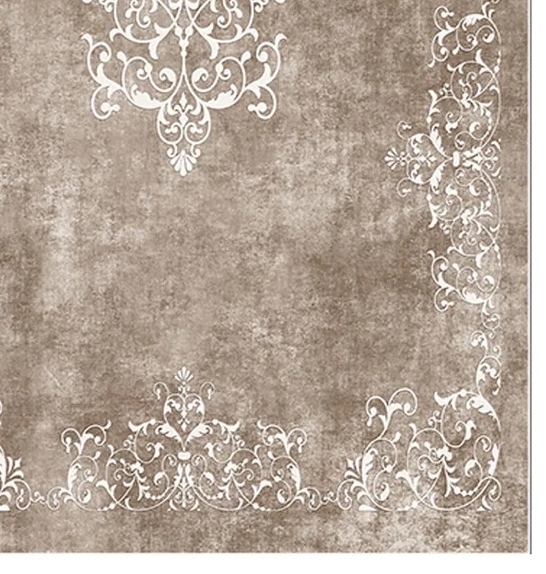 Šedé/taupe koupelnové předložky v sadě 2 ks 60x100 cm – Foutastic