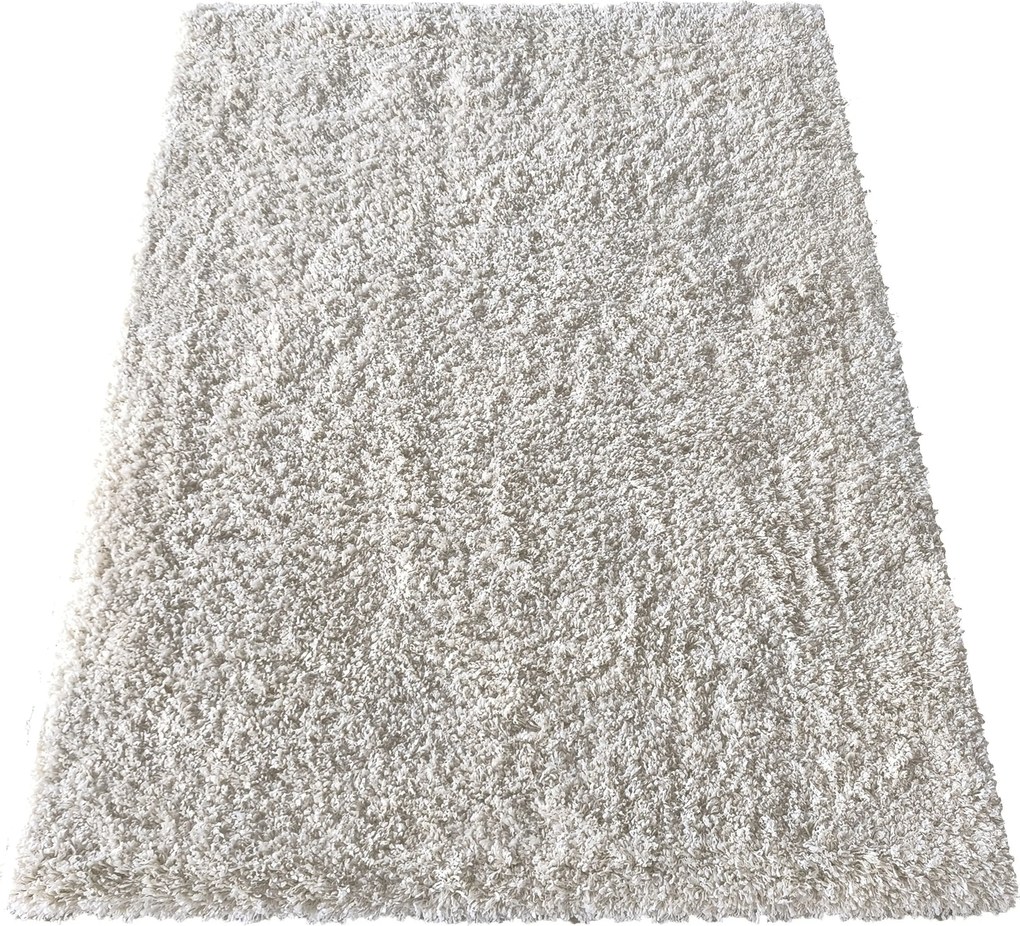 DY Krémový protiskluzový koberec shaggy Camel Rozměr: 60x100 cm