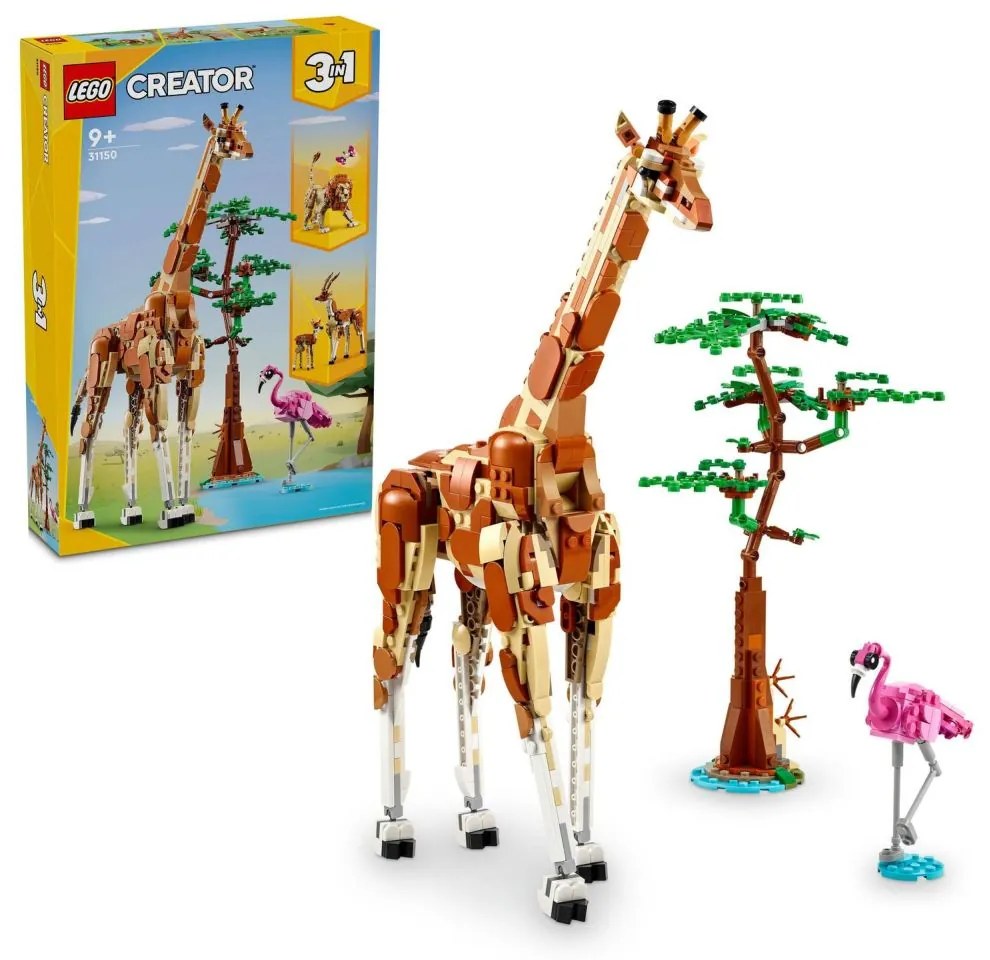 LEGO® Creator 31150 Divoká zvířata ze safari