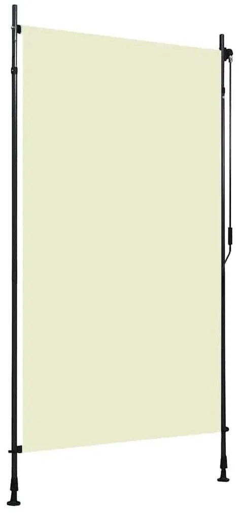Venkovní roleta 120 x 270 cm krémová 145940