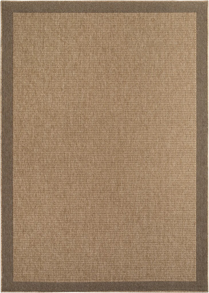 Ayyildiz, Běhoun Timber 1402 beige - na ven i na doma, 80x250, béžová, chodba / předsíň