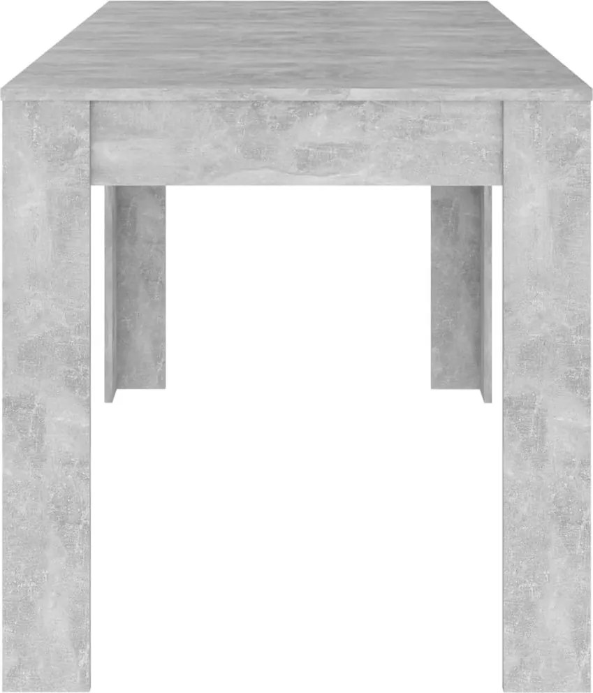 vidaXL Jídelní stůl 140 x 74,5 x 76 cm dřevotříska [804204] Barva: hnědý dub