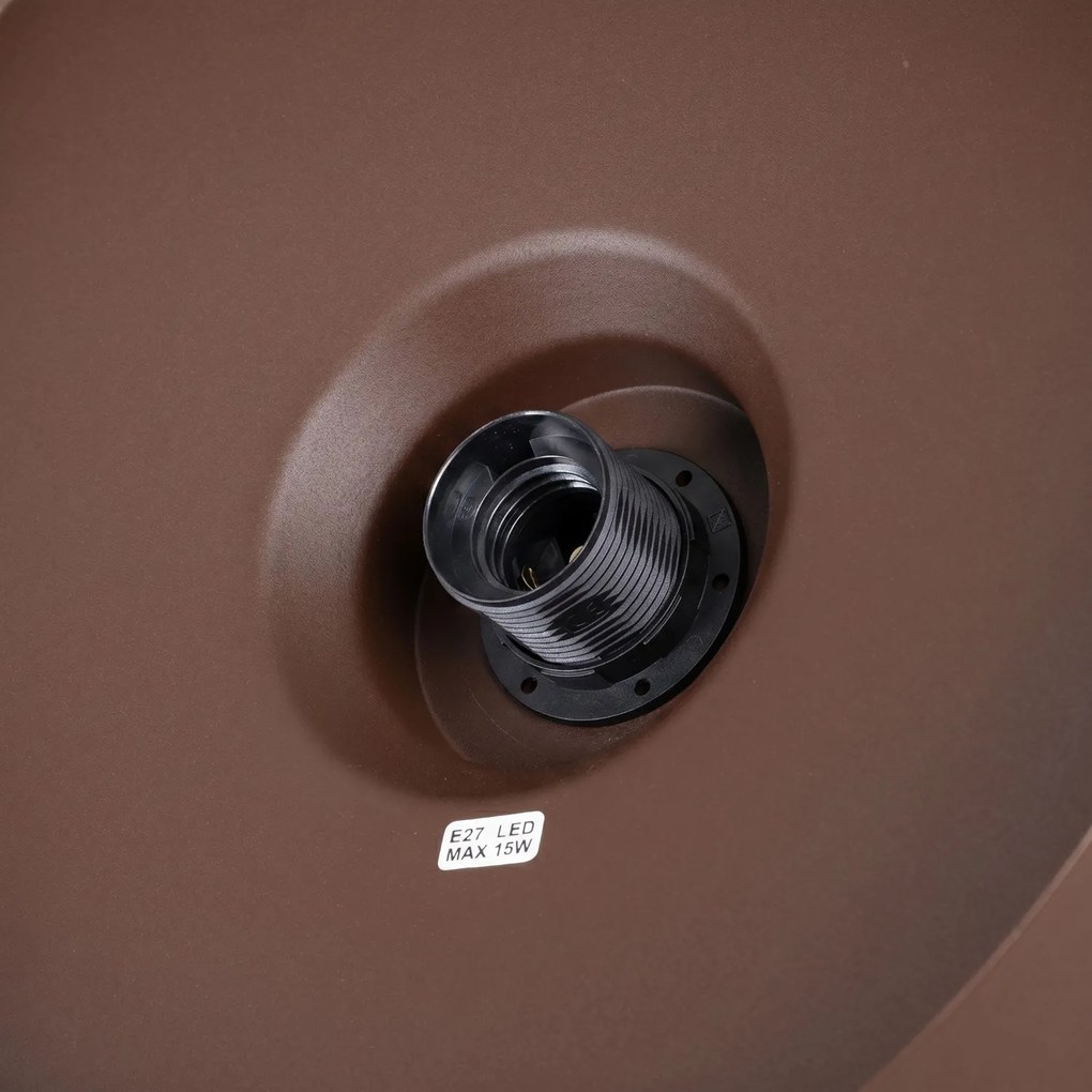 Sollux Lighting Závěsné svítidlo BILO hnědé