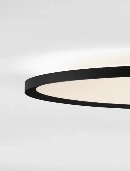 LED stmívatelné černé moderní stropní svítidlo Aoton 55W