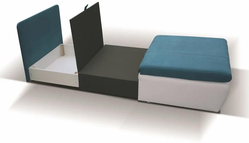 Casarredo - Komfort nábytek Rozkládací pohovka ARIETIS, s úložným prostorem, výběr látek SK2 | potah 2: solar 01,potah: solar 80