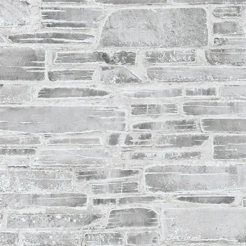 Papírové tapety na zeď Il Decoro kámen světle šedý