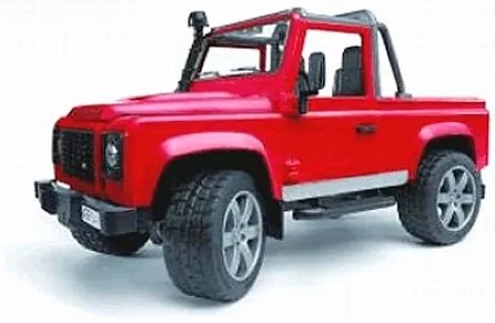 Bruder 02591 Land Rover Defender Pick Up 2018