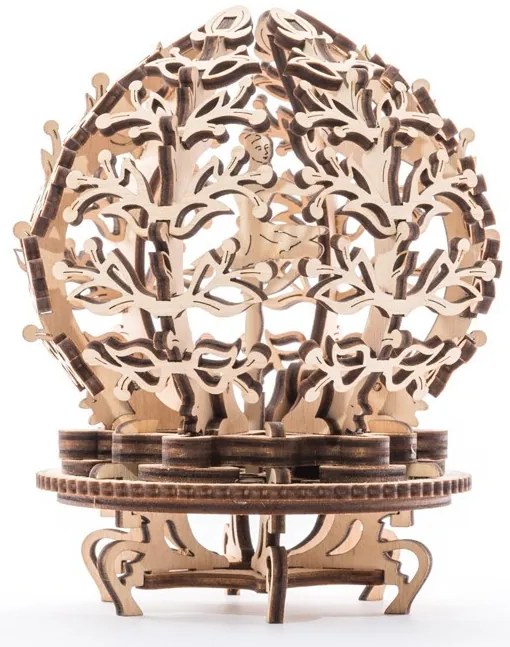 Ugears 3D dřevěné mechanické puzzle Květina