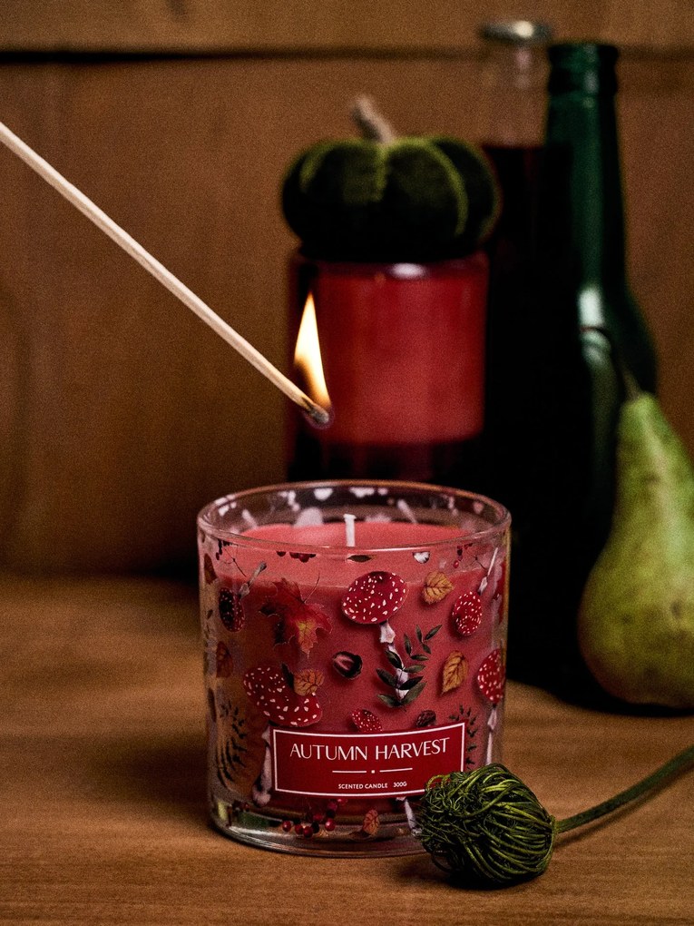 Sinsay - Vonná svíčka Autumn Harvest - světle fialová