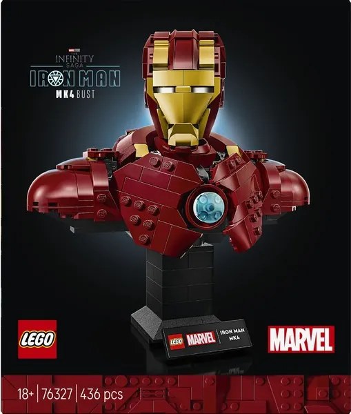 LEGO Marvel 76327 Busta Iron Man MK4