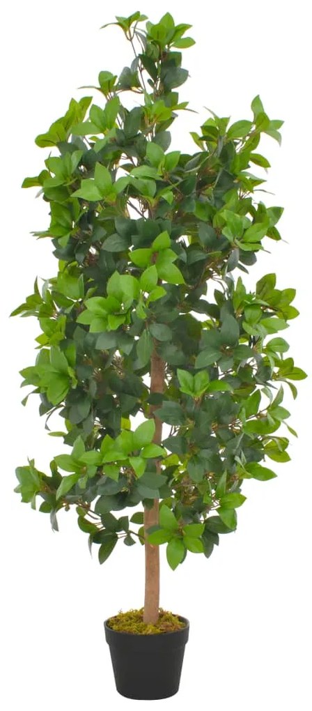 Umělá rostlina vavřín vznešený s květináčem zelená 120 cm 280179