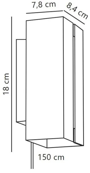 Nordlux - LED Stmívatelné nástěnné svítidlo CURTIZ 2xLED/4,5W/230V černá