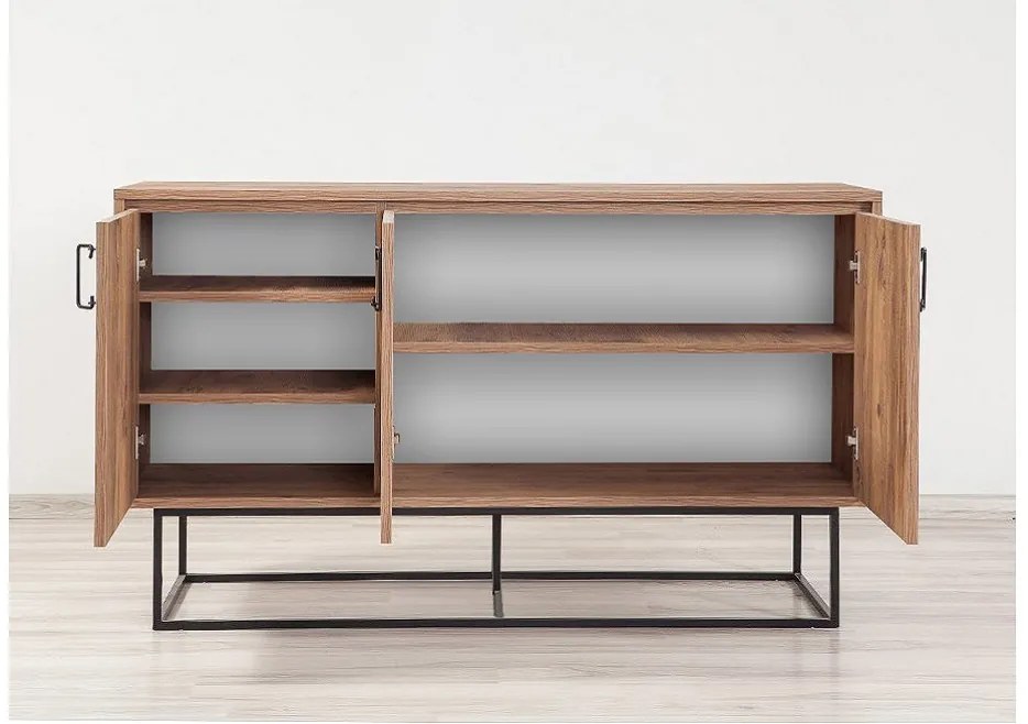 Designová komoda Felipe 140 cm borovice