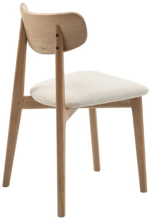 Designová jídelní židle Wapaheo bílá