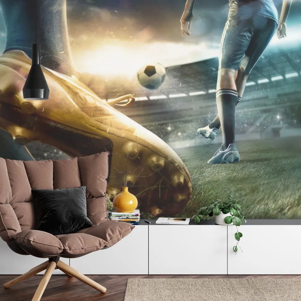 Fototapeta Fotbalisté Během Hry Hladký vinyl 360x240