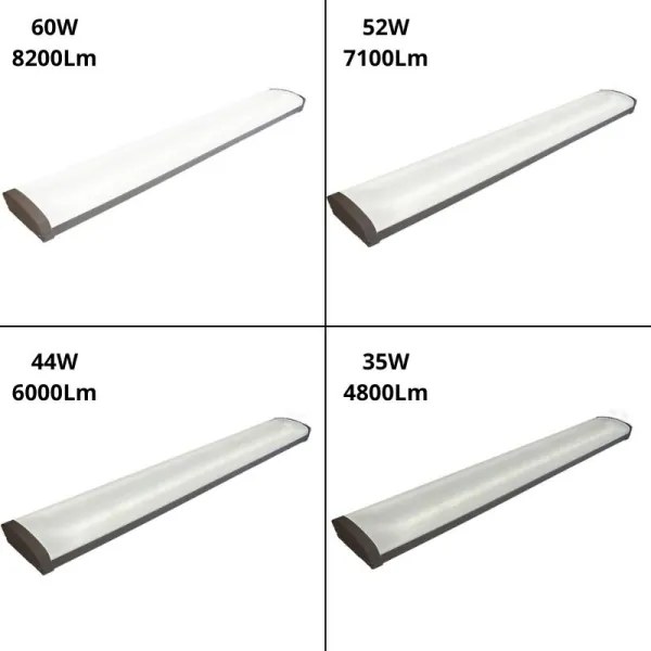 LED Stmívatelné zářivkové svítidlo LED/35W/44W/52W/60W/230V 4000K 120 cm